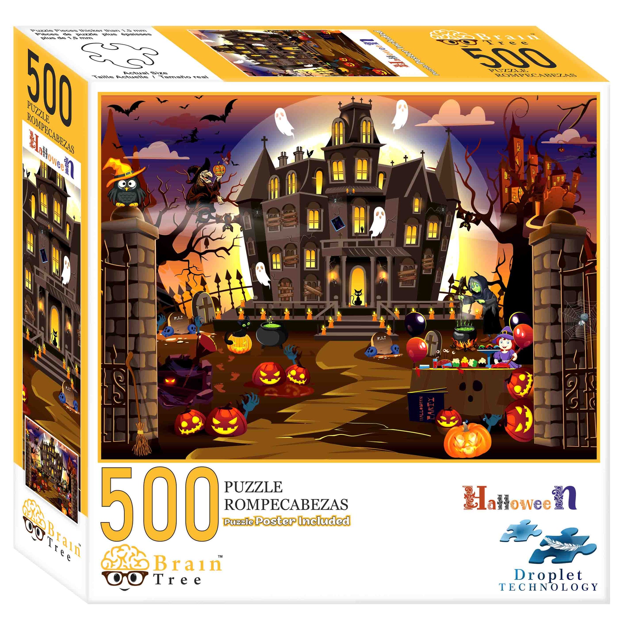 Order Halloween 500 Piece Jigsaw Puzzles, Halloween Puzzle 500 Pieces ...