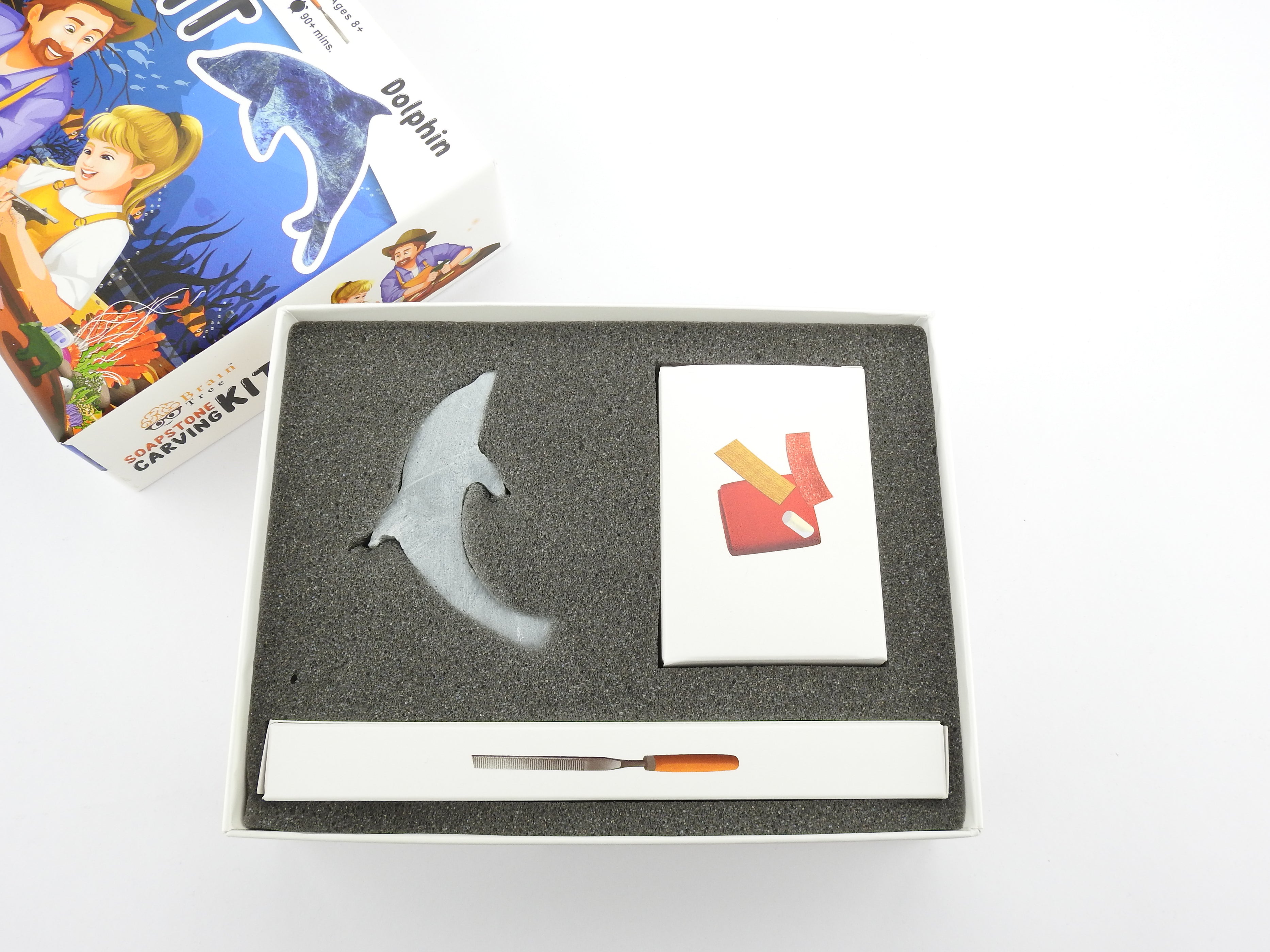 Explore Your Creativity with Our Safe and Fun Dolphin Soapstone Carving ...