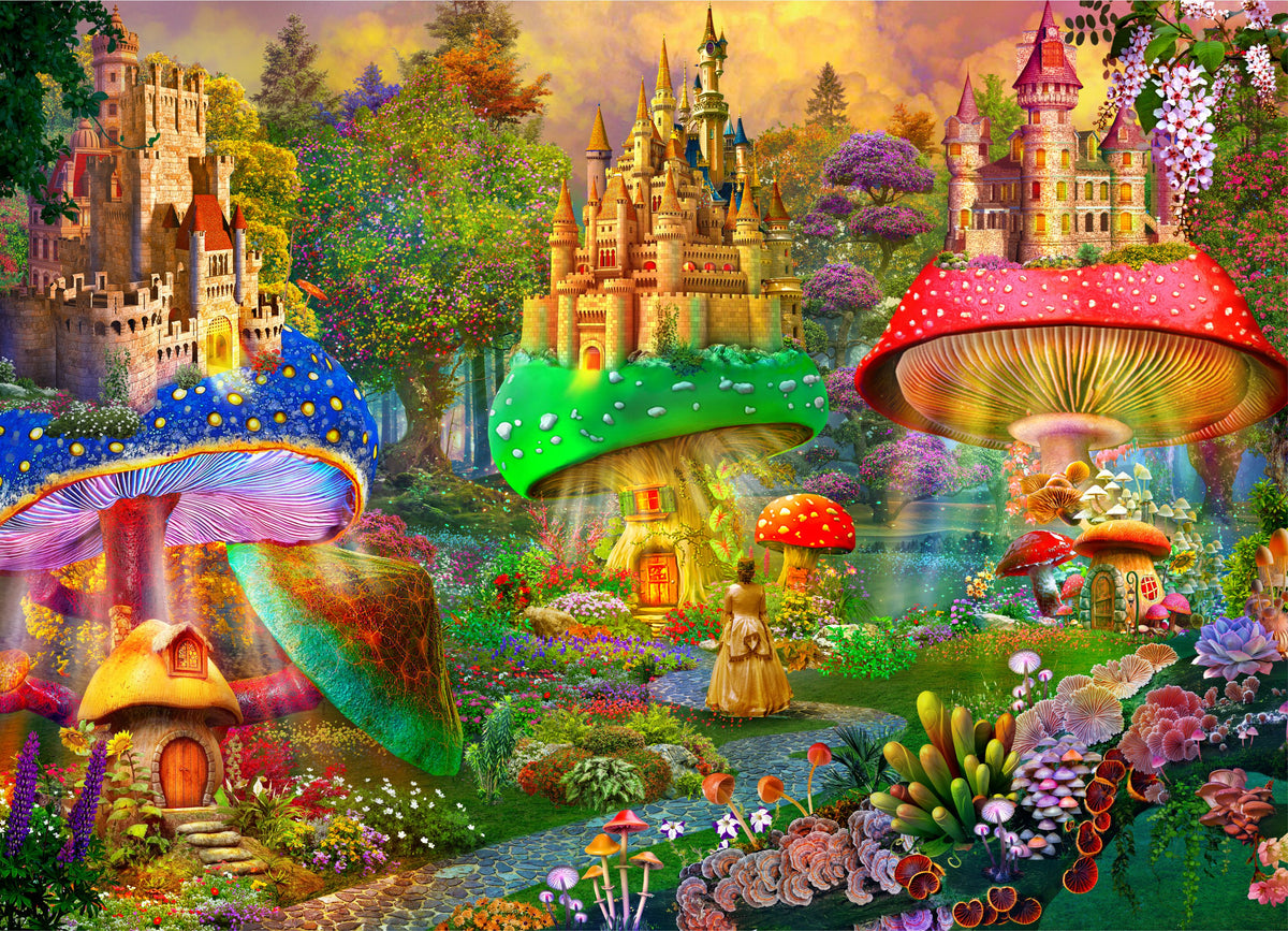Dream Castle Jigsaw Puzzles 1000 Piece, Puzzle For Adults