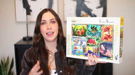 Organic Farm Puzzles, 1000 Piece Organic Farm Jigsaw Puzzles