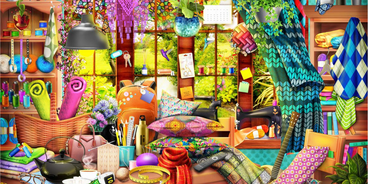 Mom'S Workshop Jigsaw Puzzles 1000 Piece, Puzzle For Adults
