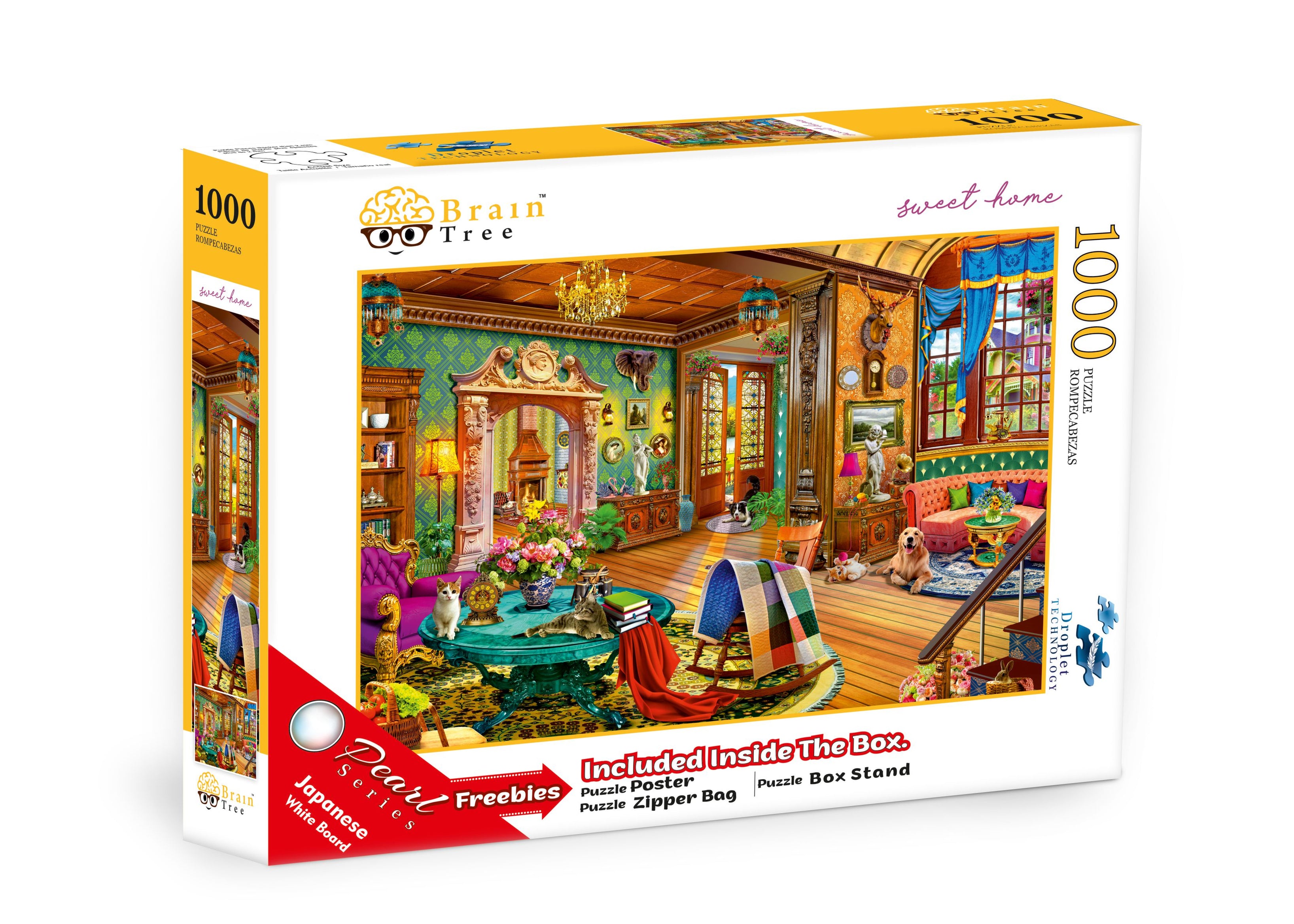 Sweet Home Jigsaw Puzzles 1000 Piece, Puzzle For Adults